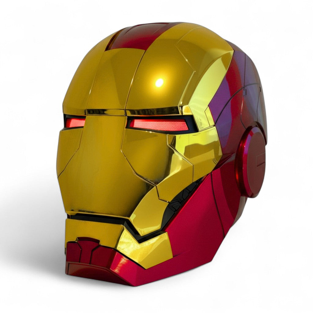 Iron Man MK5 Helmet Gold Edition with Voice Activation