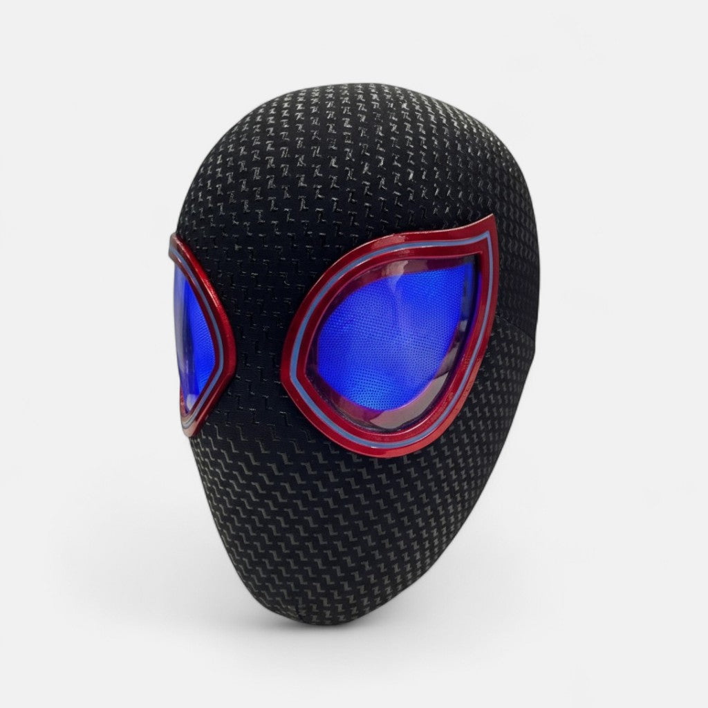 Miles Morales Mask with Blinking Movable Eyes