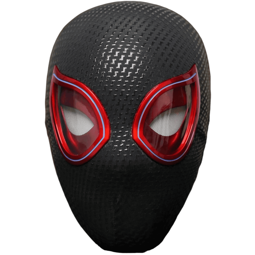 Miles Morales Bundle: Mask with Blinking Eyes and Costume – HeroHaven