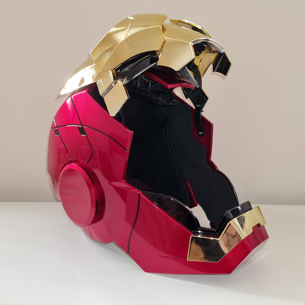 Iron Man MK5 Helmet Gold Edition with Voice Activation