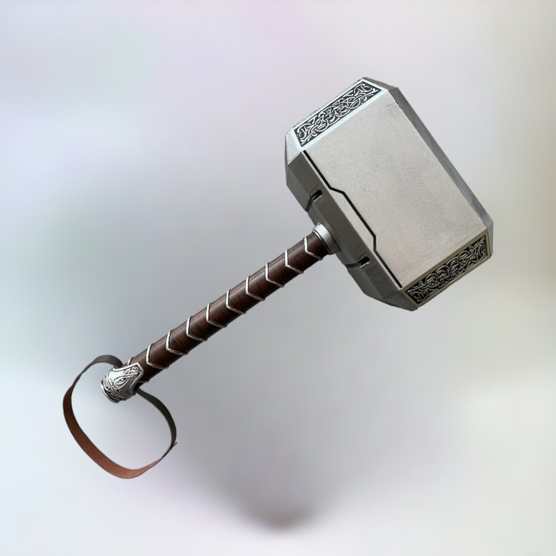 Thor's Hammer Toy - 44cm Rubber & Plastic Replica for Young Heroes ...