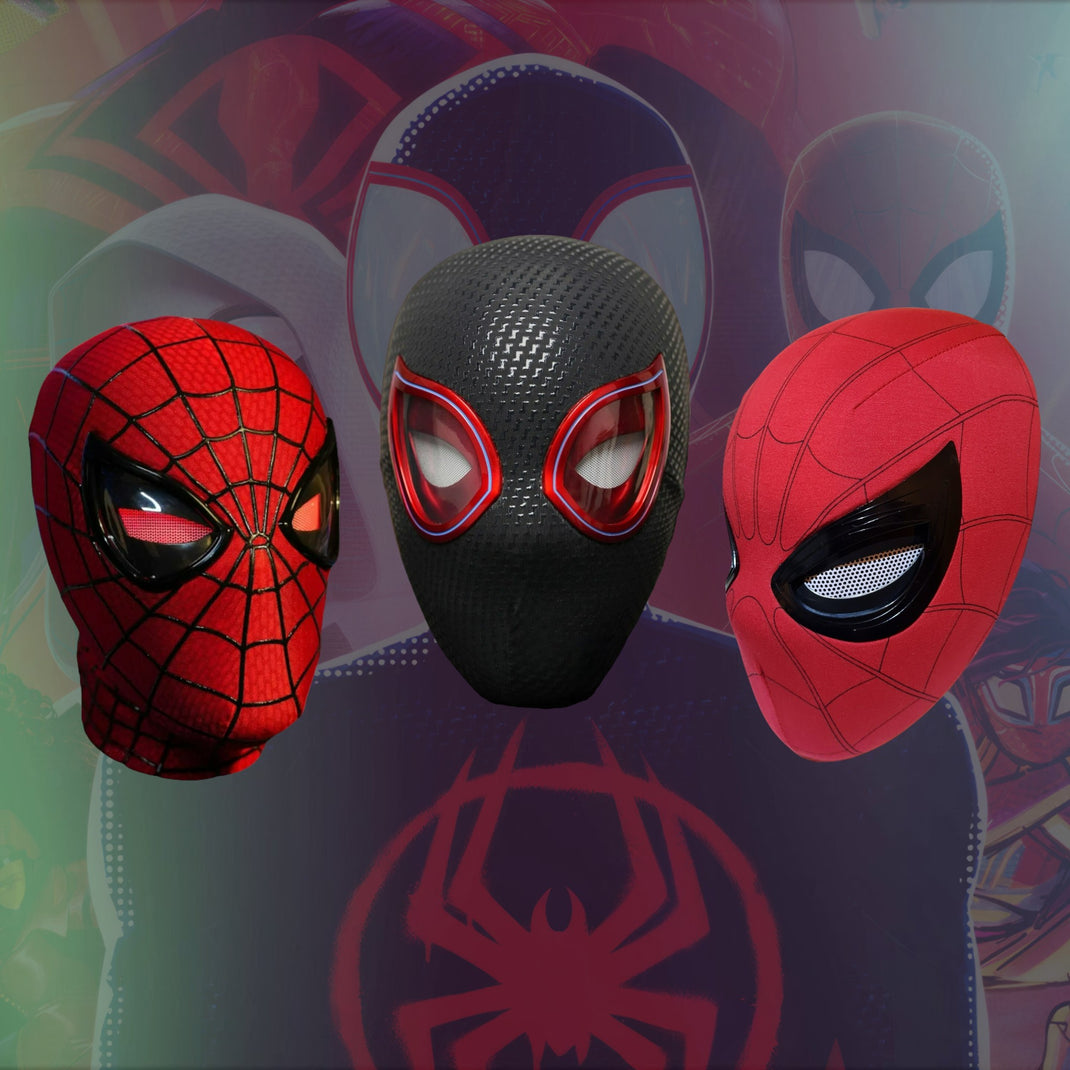 Spiderman Masks Blinking Eyes Series