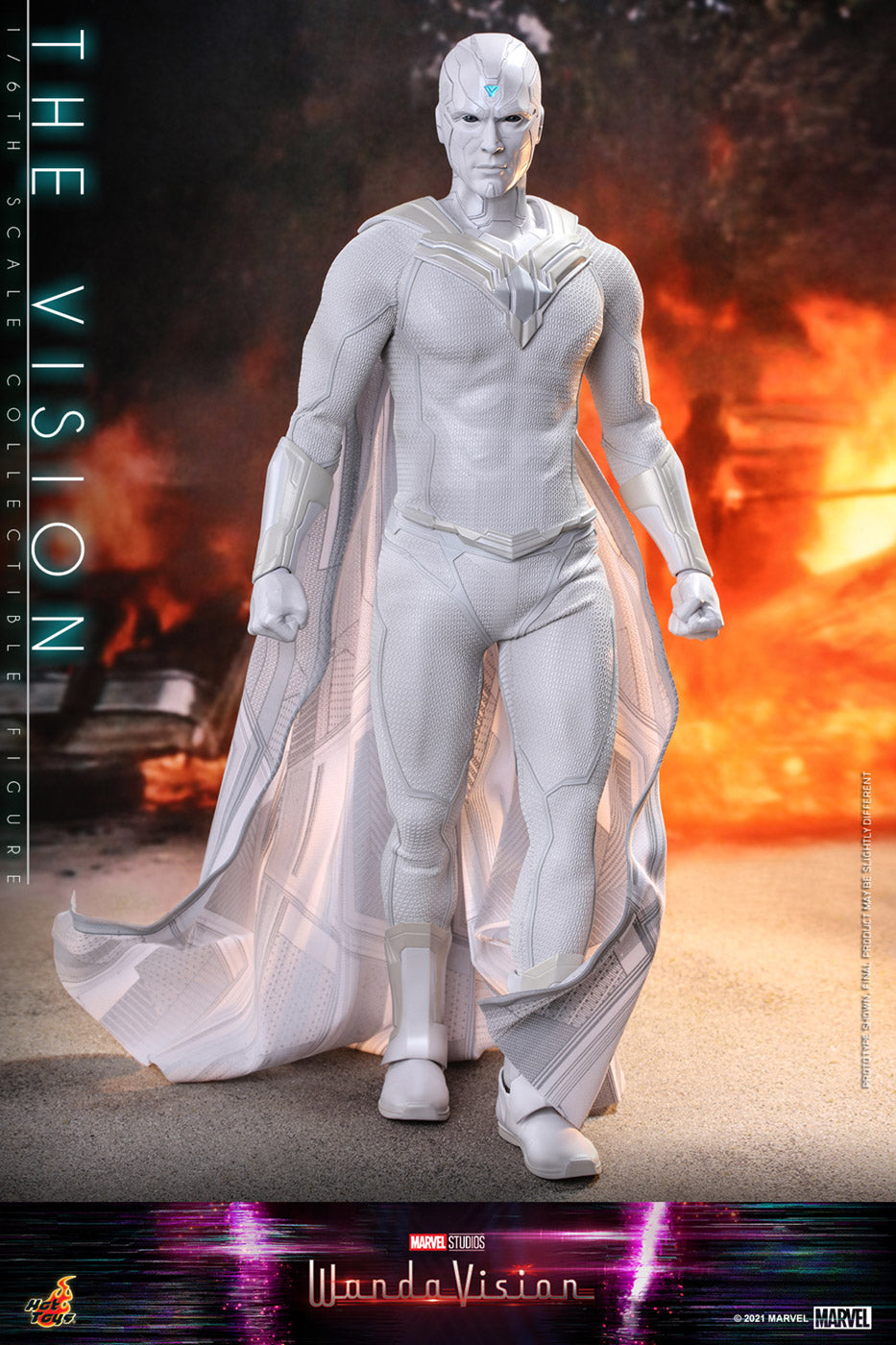 Hot Toys The Vision 1/6 Scale Action Figure
